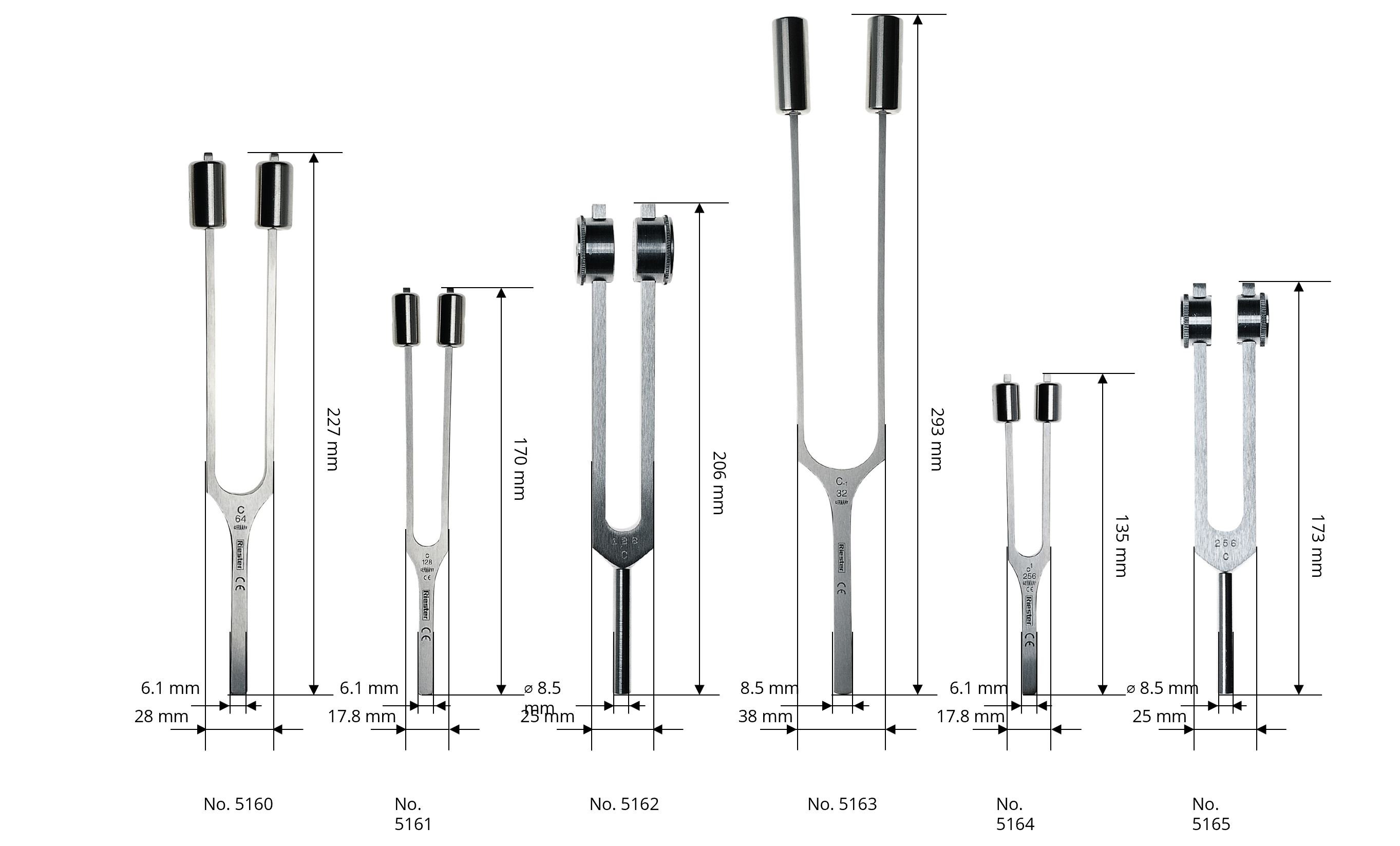 Tuning forks | Riester