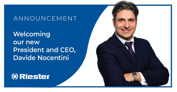 President and CEO Announcement | Riester News