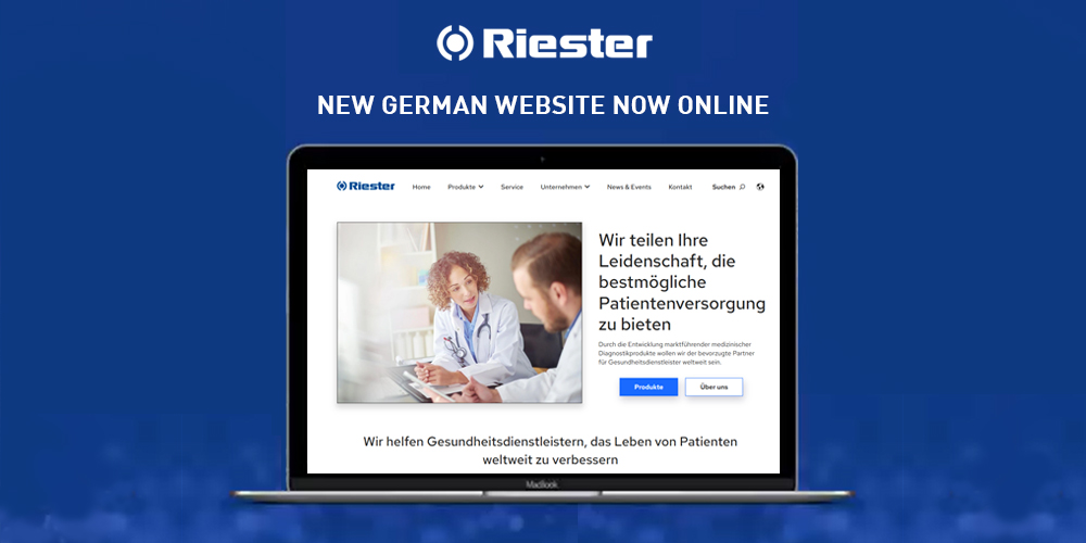 New German Website Now Online